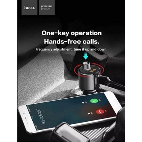 Transmiter Fm Gsm City Hoco E19 Modelis Pha 6957531067276 žema