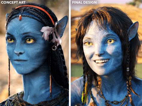 Avatar 2 S Kiri Almost Looked A Lot Different Photos The Direct