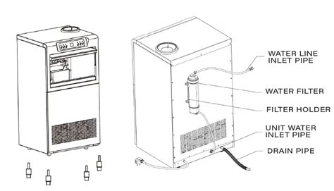 Rovaearth Cim 480f Commercial Ice Maker User Manual