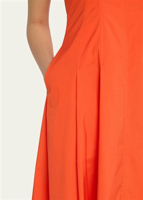 Alc Natalie Halter Midi Dress Bergdorf Goodman