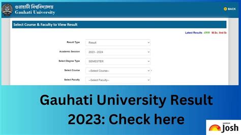 Gauhati University Result Out On Download Ug And Pg