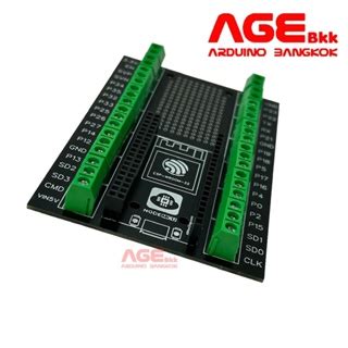 บอรดขยายขา ESP32 Screw Shield NodeMCU ESP32 แบบ 38 ขาทกรน แบบบดกร