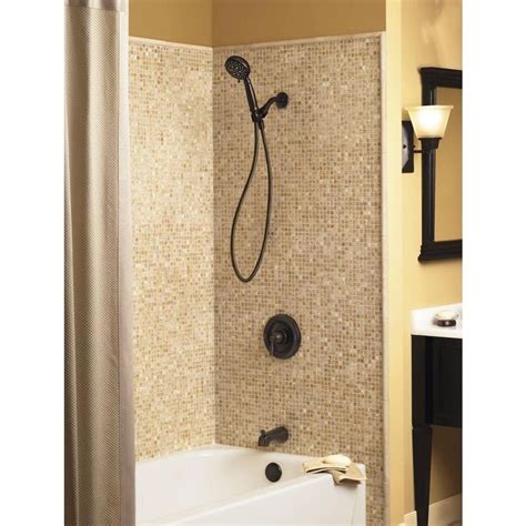 Moen Banbury 5 Spray Patterns 4 In Single Wall Mount Handheld Shower