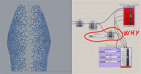 grasshopper multipipe not working on projected voronoi curves