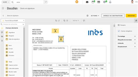 Intégration Docusign Ines Crm Intégrateur Erp Et Crm Découvrez