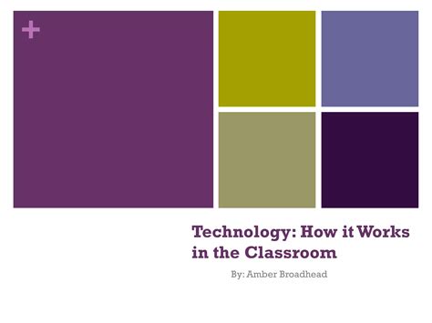 Technology In Ece Classroom Ppt