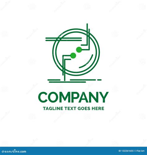 Chain Connect Connection Link Wire Flat Business Logo Templa Stock Vector Illustration Of