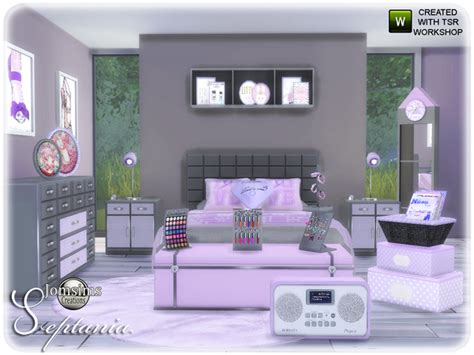 Jomsims Septania Bedroom Dopecherryblossomheart