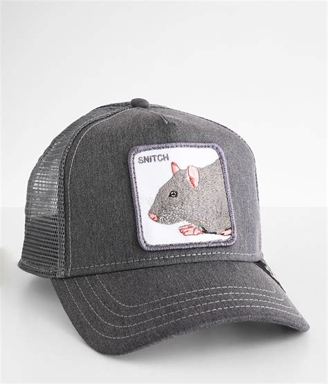 Goorin Bros Shhhhh Trucker Hat Mens Hats In Gray Buckle