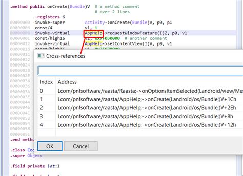 Actions JEB Decompiler