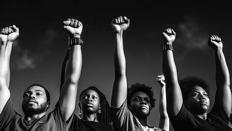 Premium Ai Image Black Lives Matter Activist Movement Protesting
