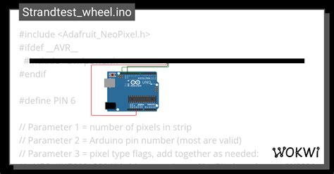 strandtest o wokwi esp32 stm32 arduino simulator