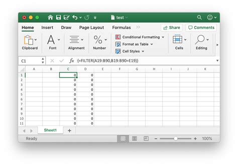 XLSXWriter And Excel FILTER Function Stack Overflow