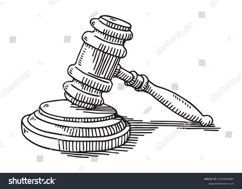Gavel Drawing