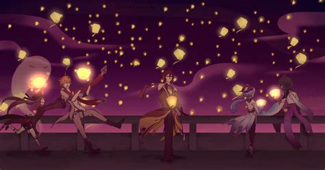 原神 Happy Birthday Zhongli Odsushiworksのイラスト Pixiv