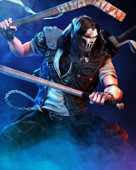 ArtStation Casey Jones VS Raphael Shredder Ricardo Vultos Teenage