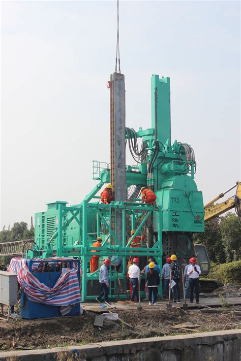 上工机械 Trd 60d 工法机上工连续墙钻机trd 60d参数报价图片 中国路面机械网