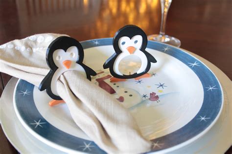 Penguin Napkin Ring By Aaron Paper Cuts And Plastics Download Free Stl Model