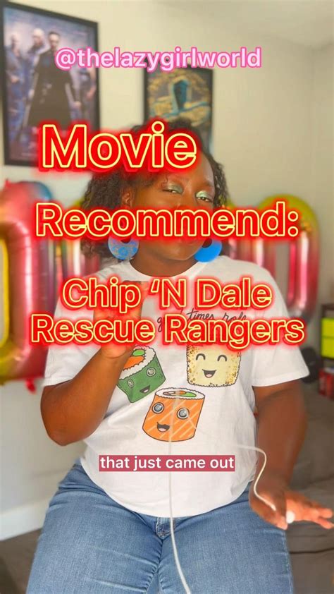 Chip ‘n Dale Rescue Rangers Movie Recommendations Animated Movie