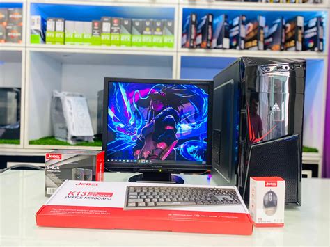 Intel Core I3 6th Gen Desktop Computer Fullset With 17 Inch Monitor Used Computers Gaming