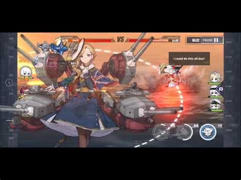 Azur Lane Exercise Gameplay Youtube
