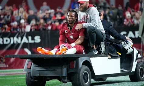 Cardinals Qb Kyler Murray Suffered A Non Contact Leg Injury