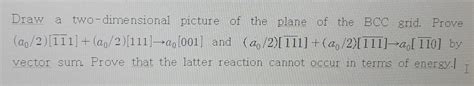 Solved Draw A Two Dimensional Picture Of The Plane Of The Chegg