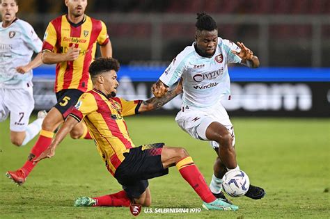 Lecce Salernitana 2 0 Il Tabellino U S Salernitana 1919