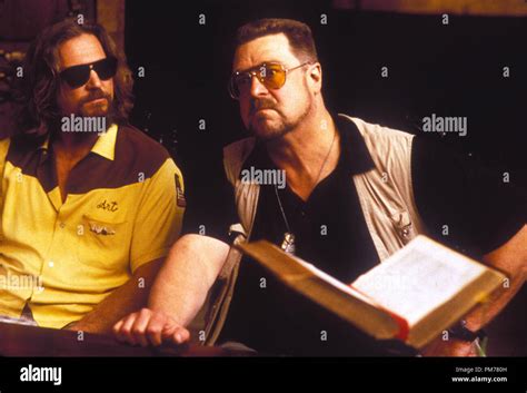 Film Still From The Big Lebowski Jeff Bridges John Goodman © 1998