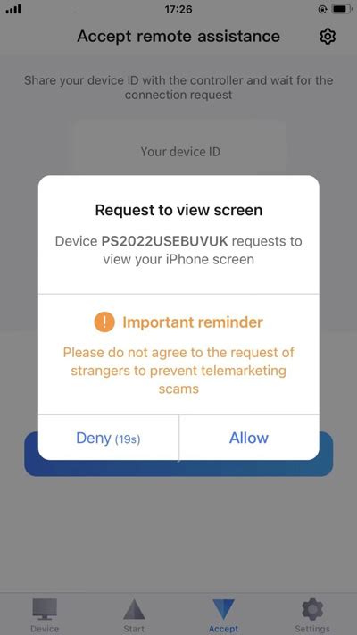 Access And Control IOS Screen From IOS Android Device Computer Over AnyViewer