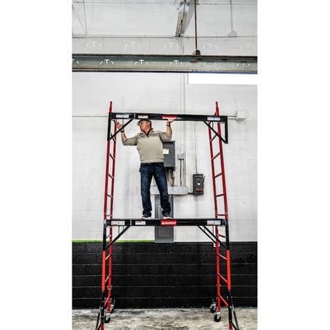 Build Frames Multi Purpose 2 Tier Baker Style Scaffold Steel 1542 Ft H