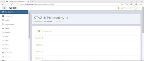 Guide To Accessing The Virtual Classroom Kumasi Technical University