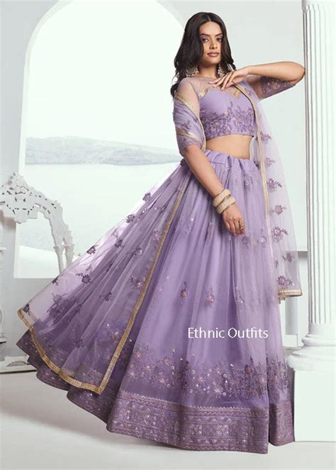Indian Wedding Lehenga Choli For Women Party Wear Net Lehnga Choli