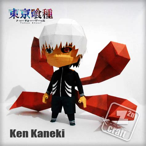 Z2n Craft Ken Kaneki Papercraft