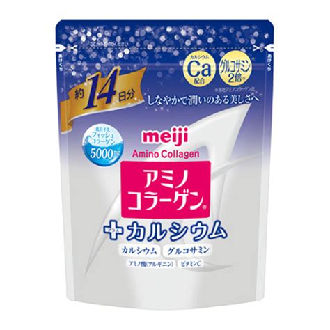 Meiji Aminocollagen Plus Calcium Амино-Коллаген с кальцием