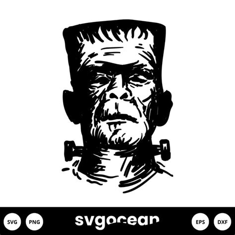 Frankenstein Svg Vector For Instant Download Svg Ocean — Svgocean