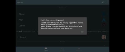 Bug Report Userland Has Entered An Illegal State Nvidia Shield