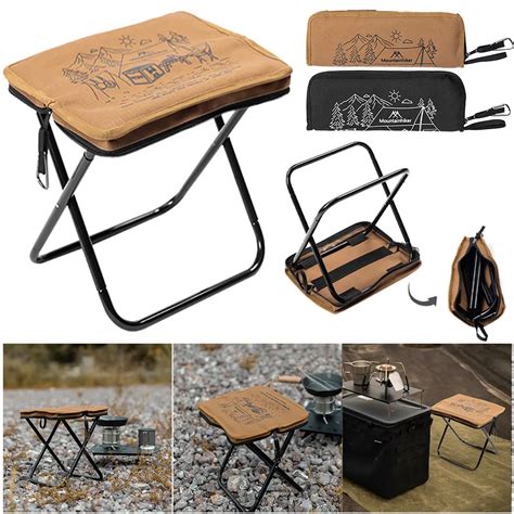 Mountainhiker Camping Port Til Folding Stool Ultraleve Aluminum Alloy Storage Chair Pesca