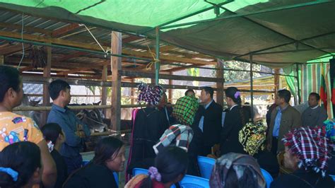 သမဝါယမနှင့်ကျေးလက်ဖွံ့ဖြိုးရေးဝန်ကြီးဌာန ပြည်ထောင်စုဝန်ကြီး ဦးလှမိုး နောင်တရားဒေသရှိ ဖွံဖ