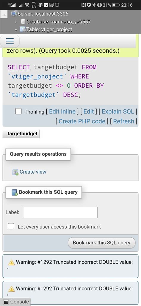 update invalid datetime format 1292 truncated incorrect integer value