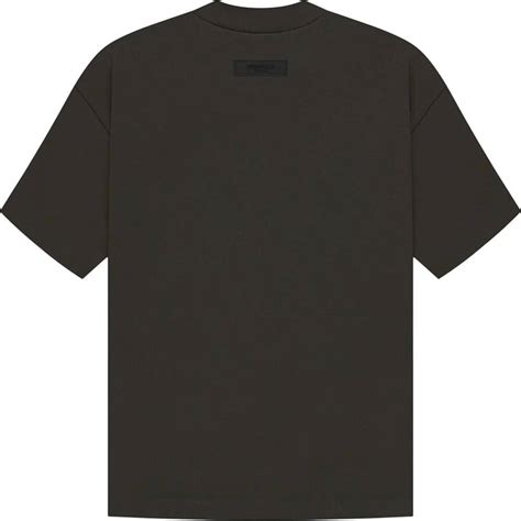 Fear Of God Essentials Ss23 Tee Off Black Afv Clothes