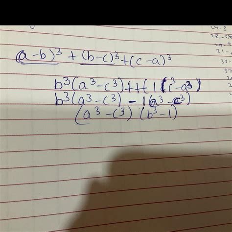12. Factorise :- (i)[tex] {(a - b)}^{3 } + {(b - c)}^{3} + {(c - a)}^{3} [/tex] - Brainly.in