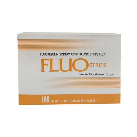 Тест-смужки з флюоресцеїном низькомолекулярним FluoStrips ...