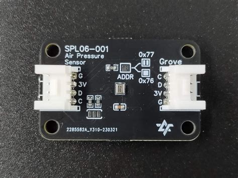 As Spl06 เซ็นเซอร์วัดความกดอากาศ Grove Spl06 001 Barometric Air Pressure Sensor Artronshop