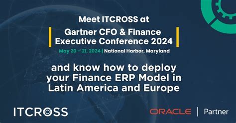 itcross on linkedin oracle erp cloud gartner gartnercfoconference