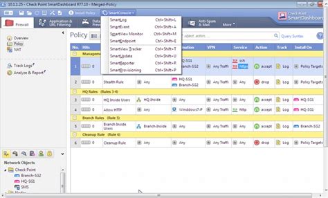 My Check Point CCSA Journal Check Point SmartView Tracker