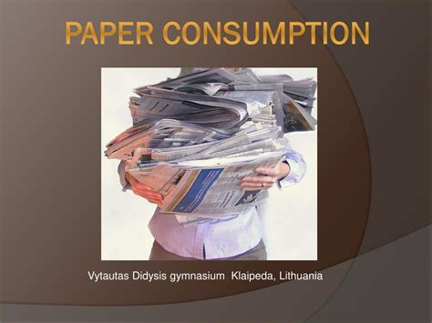 Ppt Paper Consumption Powerpoint Presentation Free Download Id 6125190