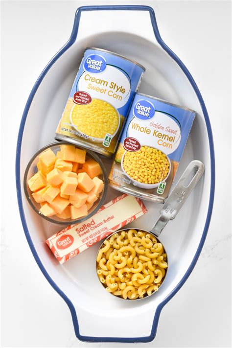Macaroni Corn Casserole Oven Or Crock Pot
