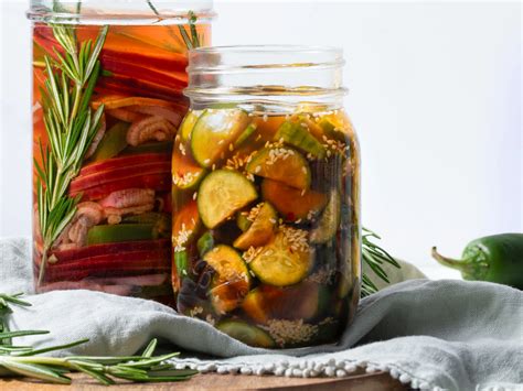 Asian Style Pickled Cucumbers