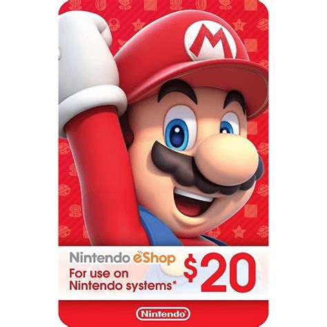 Nintendo Eshop Card USD 20 (USA Account) (Digital) - PS Enterprise Gameshop